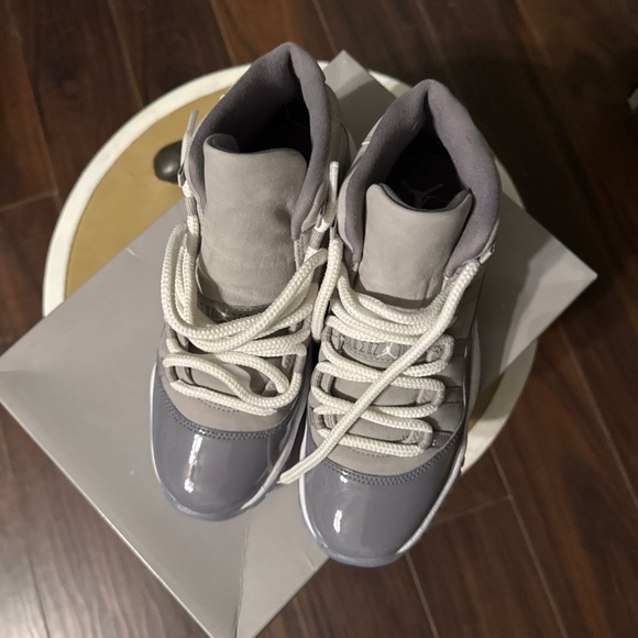 Jordan | Shoes | Air Jordan 1s Cool Greys Gray And White Hightop ...